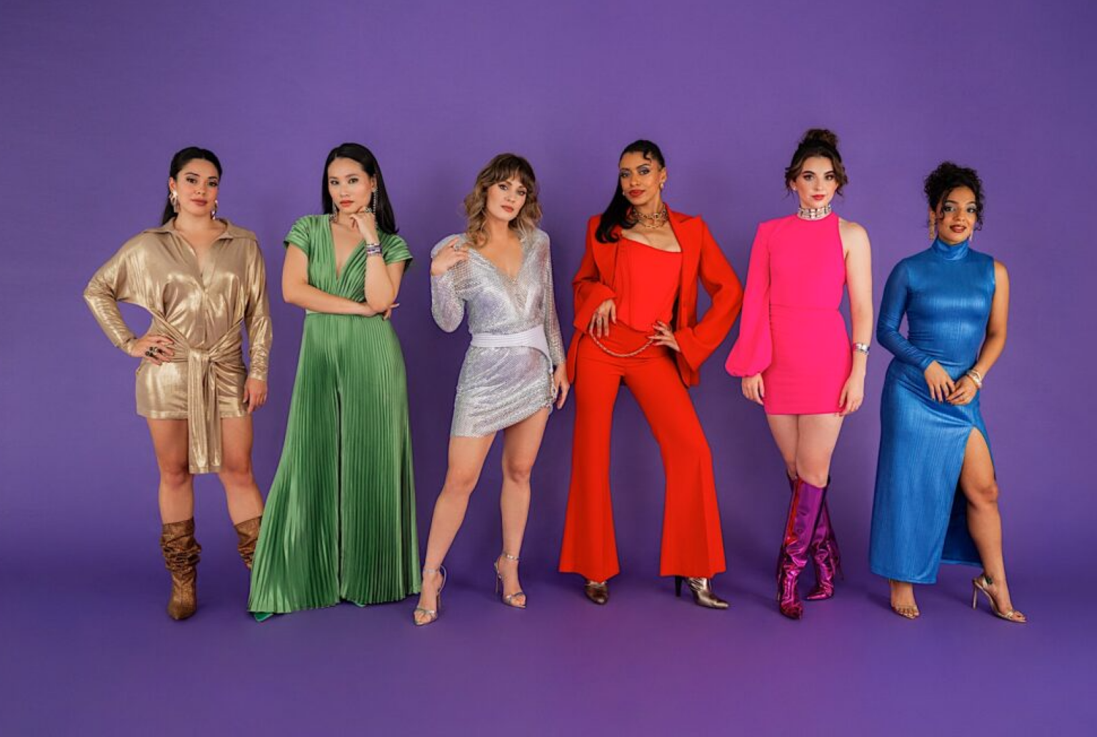 The six queens in the Australian production of Six the musical have ...
