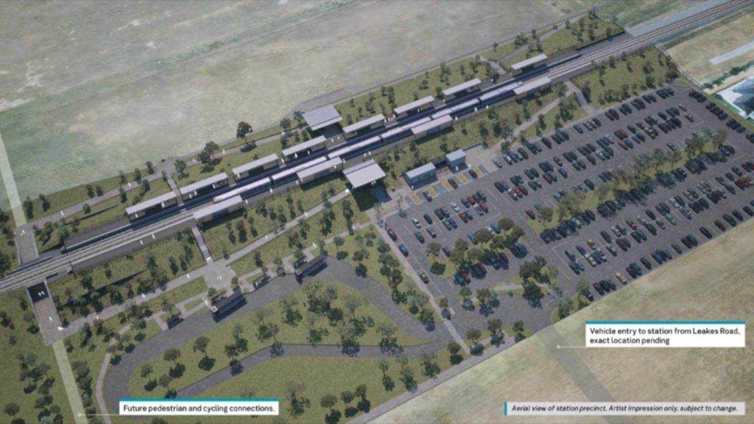 New Tarneit train station designs revealed - Melbourning.