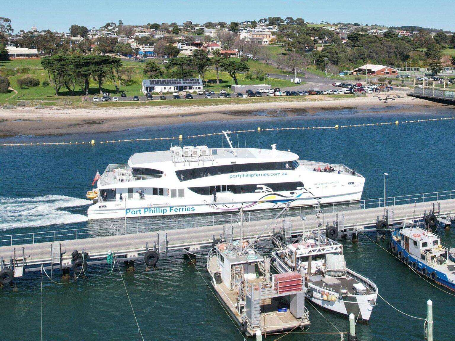 The Docklands to Portarlington ferry service gets extended for two more ...
